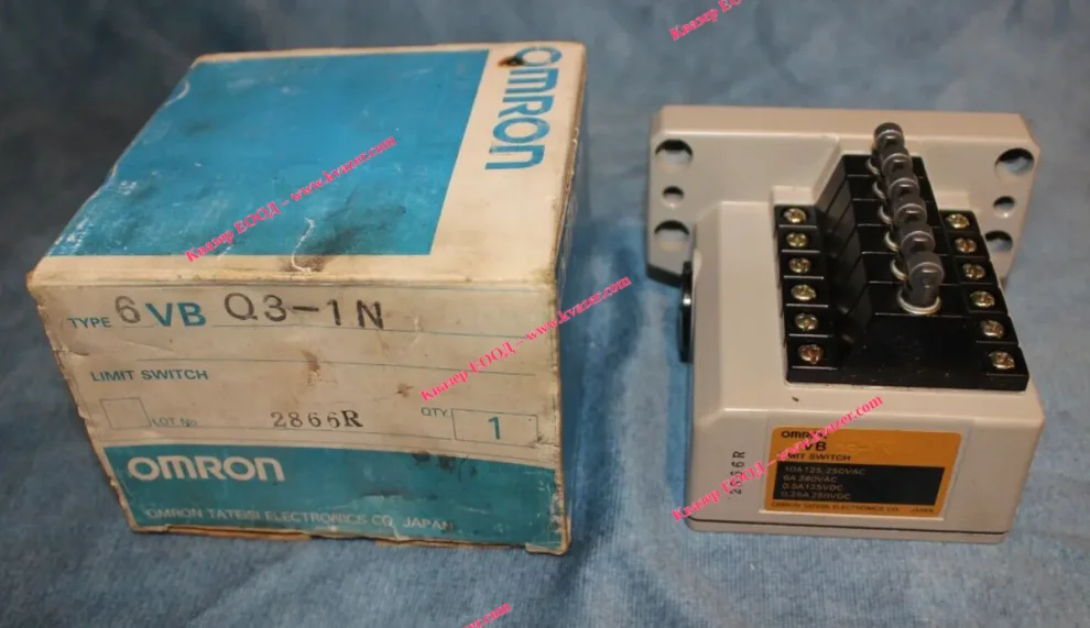 OMRON Пътен изключвател Японски с 6 бутона в редица 6VB, D4, T, NPG ...