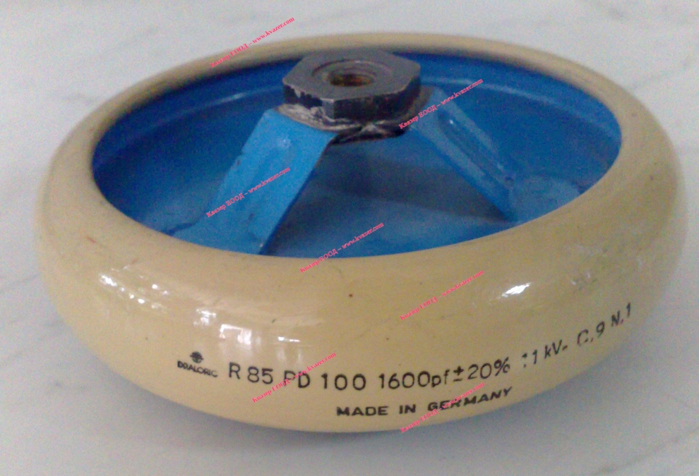 1600pF 11kV 20% КОЛЕЛО DRALORIC | eмагазин на Квазер - Технически ...