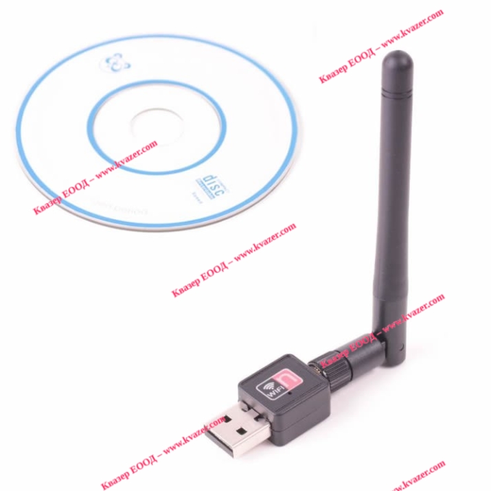 USB Wi-Fi адаптер с антена | eмагазин на Квазер - Технически ...