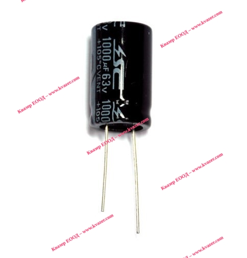 1000uF 63V 16x26mm 105°C SUNCON КОНДЕНЗАТОР ЕЛЕКТРОЛИТЕН | eмагазин на ...