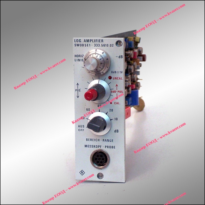 SWOB5E1 ROHDE & SCHWARZ Logarithmic Amplifier Plug-in | eмагазин на ...