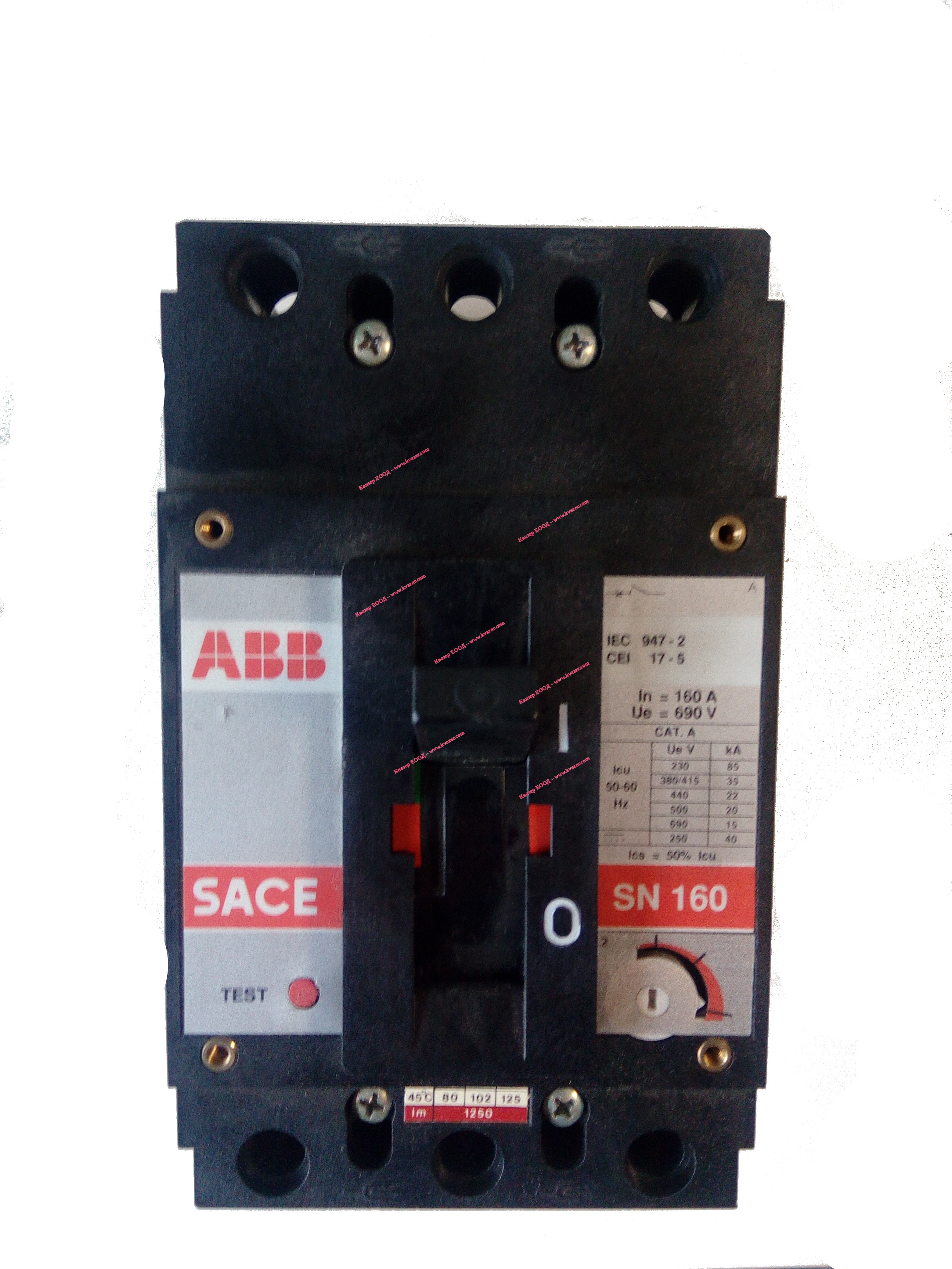 SACE SN 160 / ABB | eмагазин на Квазер - Технически хипермаркет - Квазер